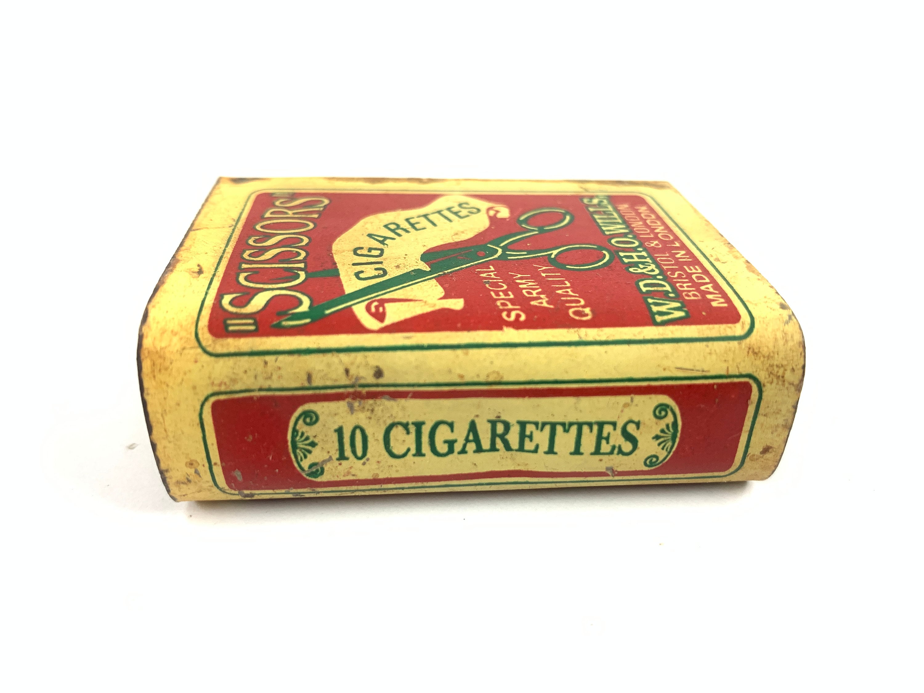 Vintage Scissors Cigarettes London Advertisement Match Stick - Etsy