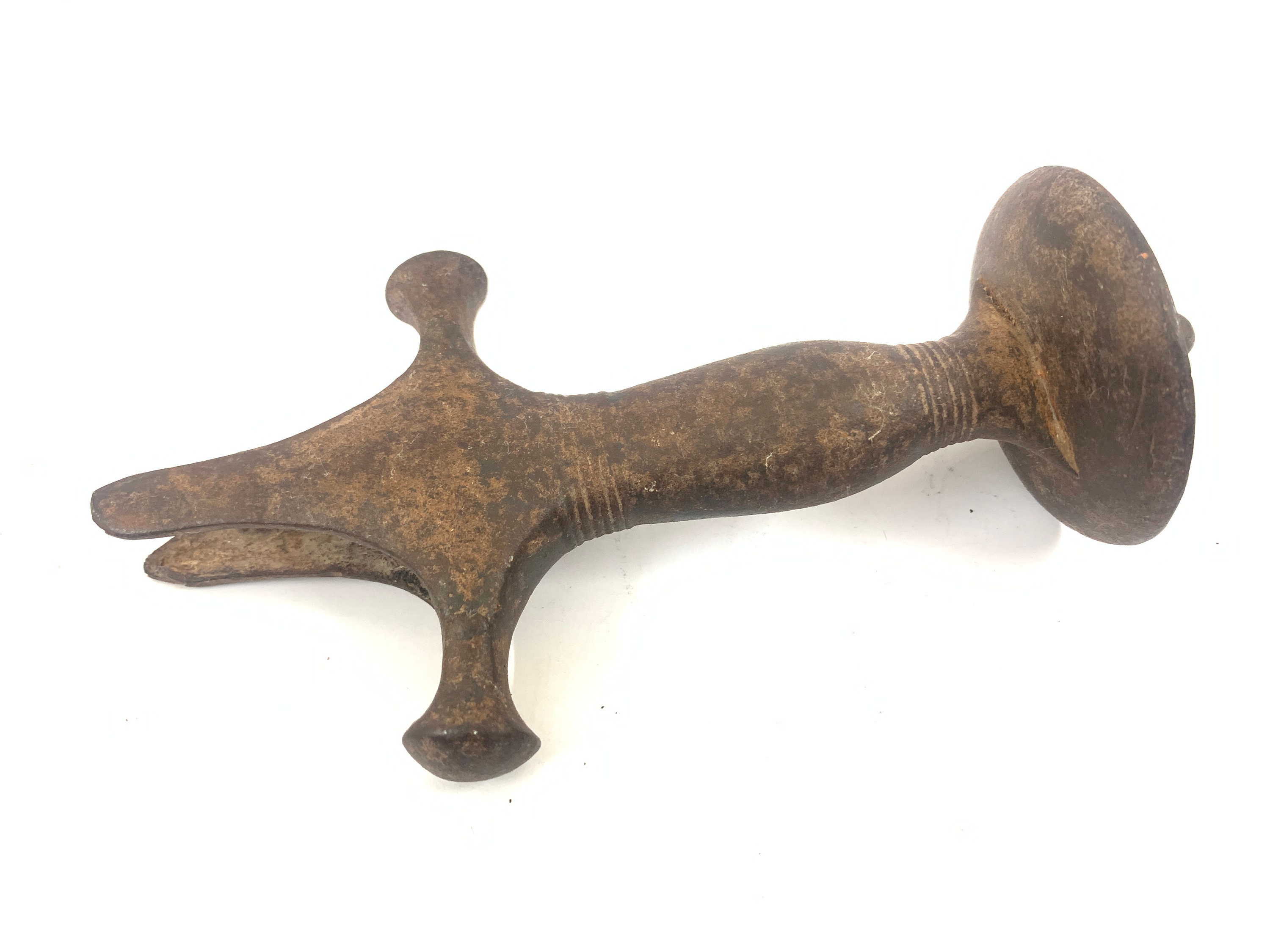 Vintage Sword Soild Iron Hilt Handle Sword Hilt Sword Hilt With Grip ...