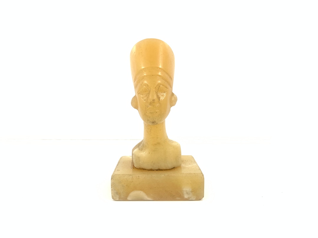 Vintage Alabaster Stone Statue - Etsy