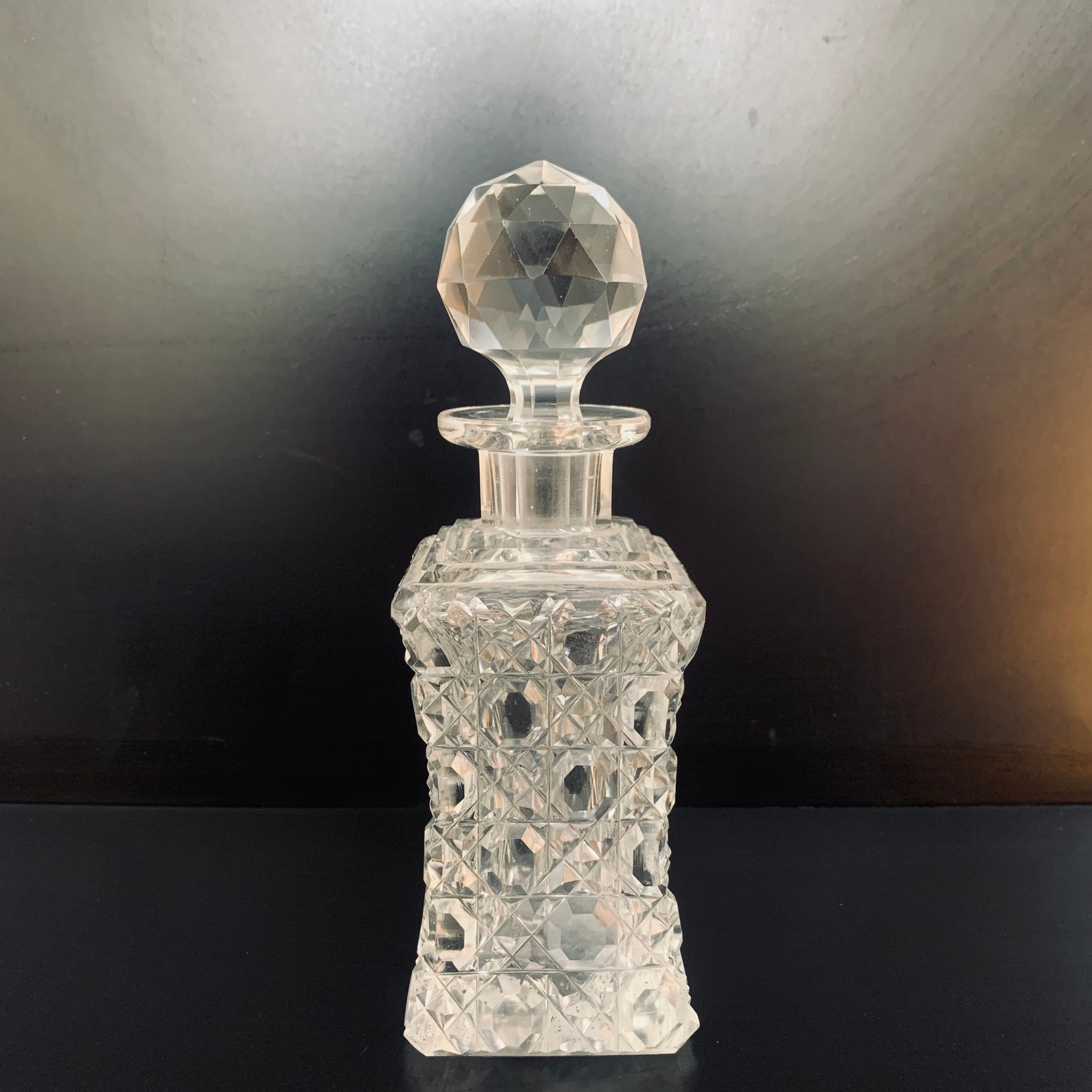 Vintage F&C Osler Cut Glass Decanter - Etsy