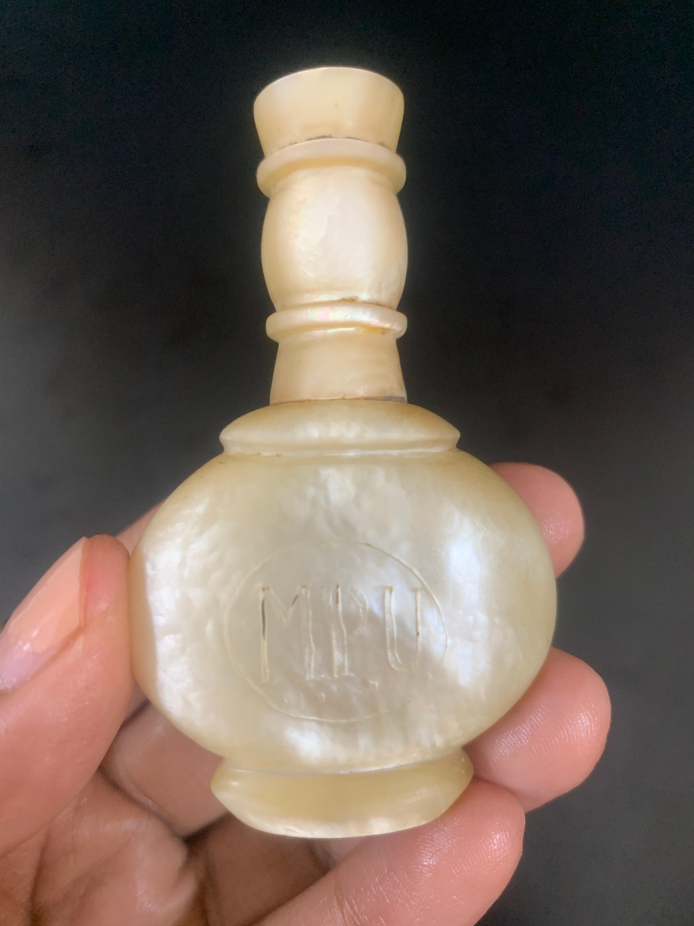 Vintage Mother of Pearl Perfume Bottle| Pearl Perfume Bottle - Etsy