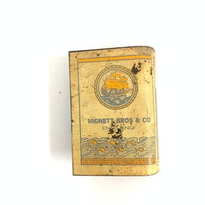 Vintage Neptune Navy Cut Cigarettes Advertisement Match Stick Box Cover ...