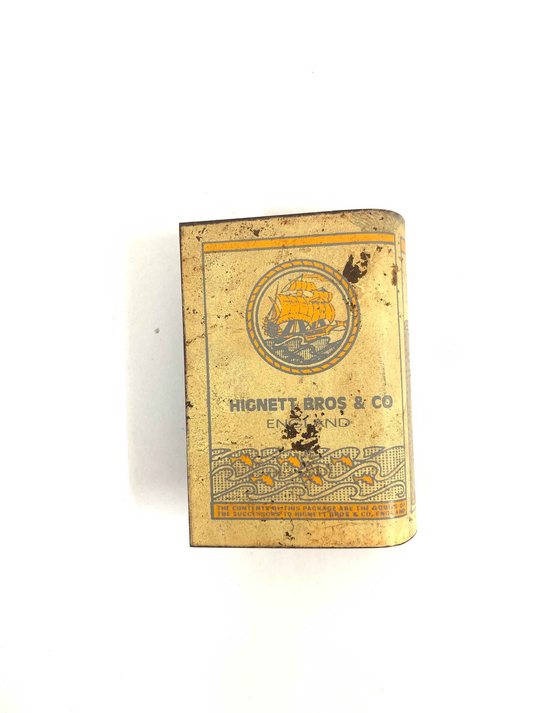 Vintage Neptune Navy Cut Cigarettes Advertisement Match Stick Box Cover ...