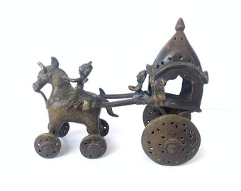 Horse Chariot Toy - Etsy