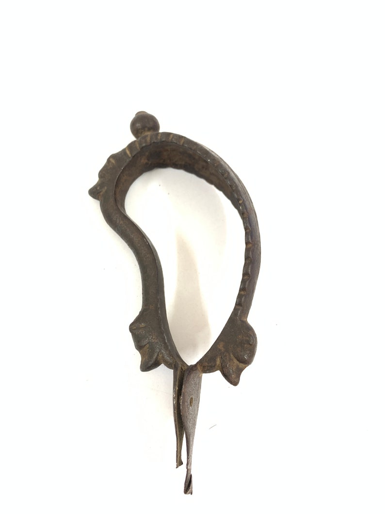 Antique Mughal Iron Dagger Hilt - Etsy