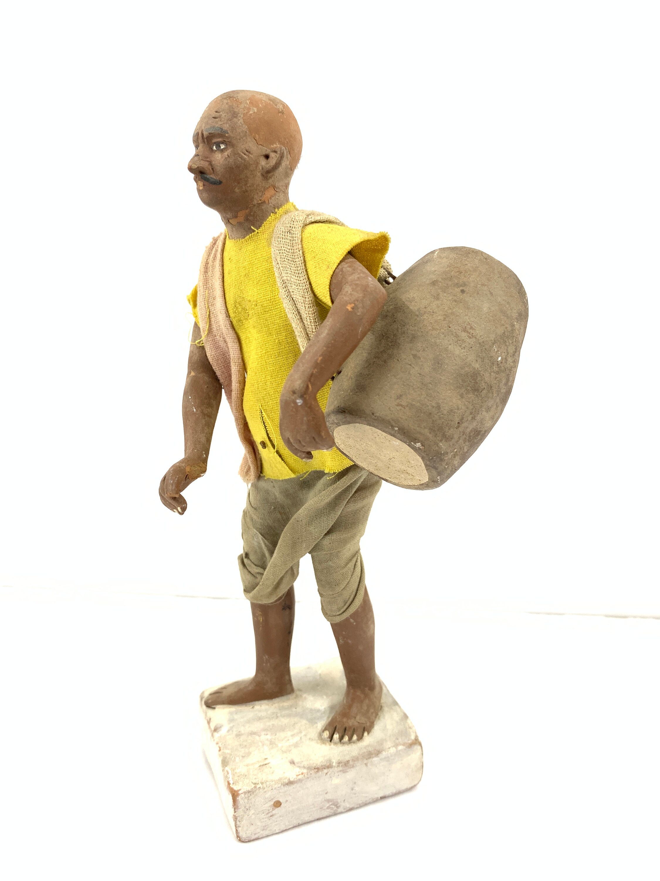 Vintage Terracotta Clay Man Figurine Terracotta Indian Toys Indian ...