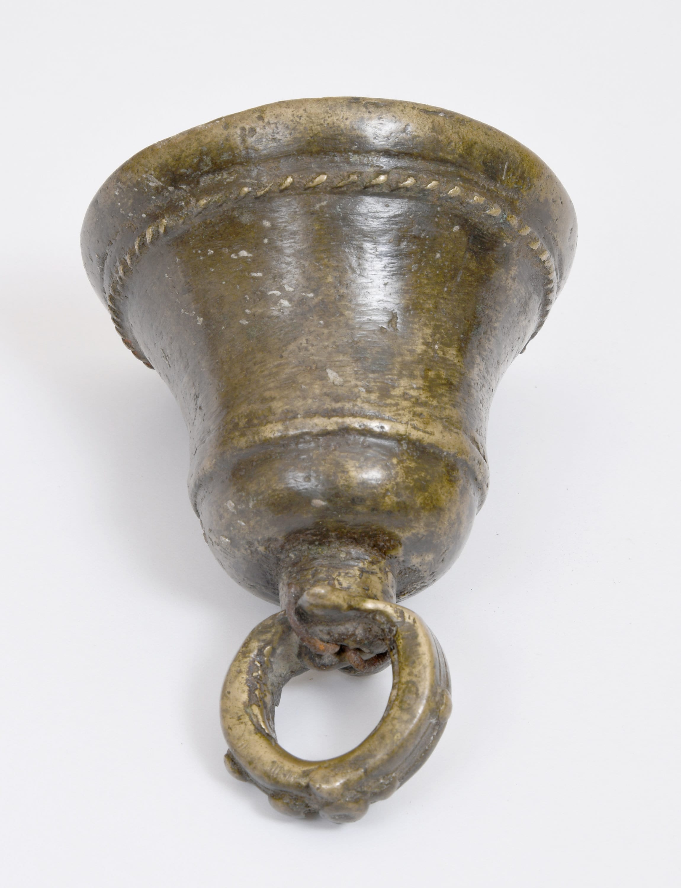 Antique Bronze Cow Bell Ringing Bell School Bell Bronze Cow Bell Bronze ...