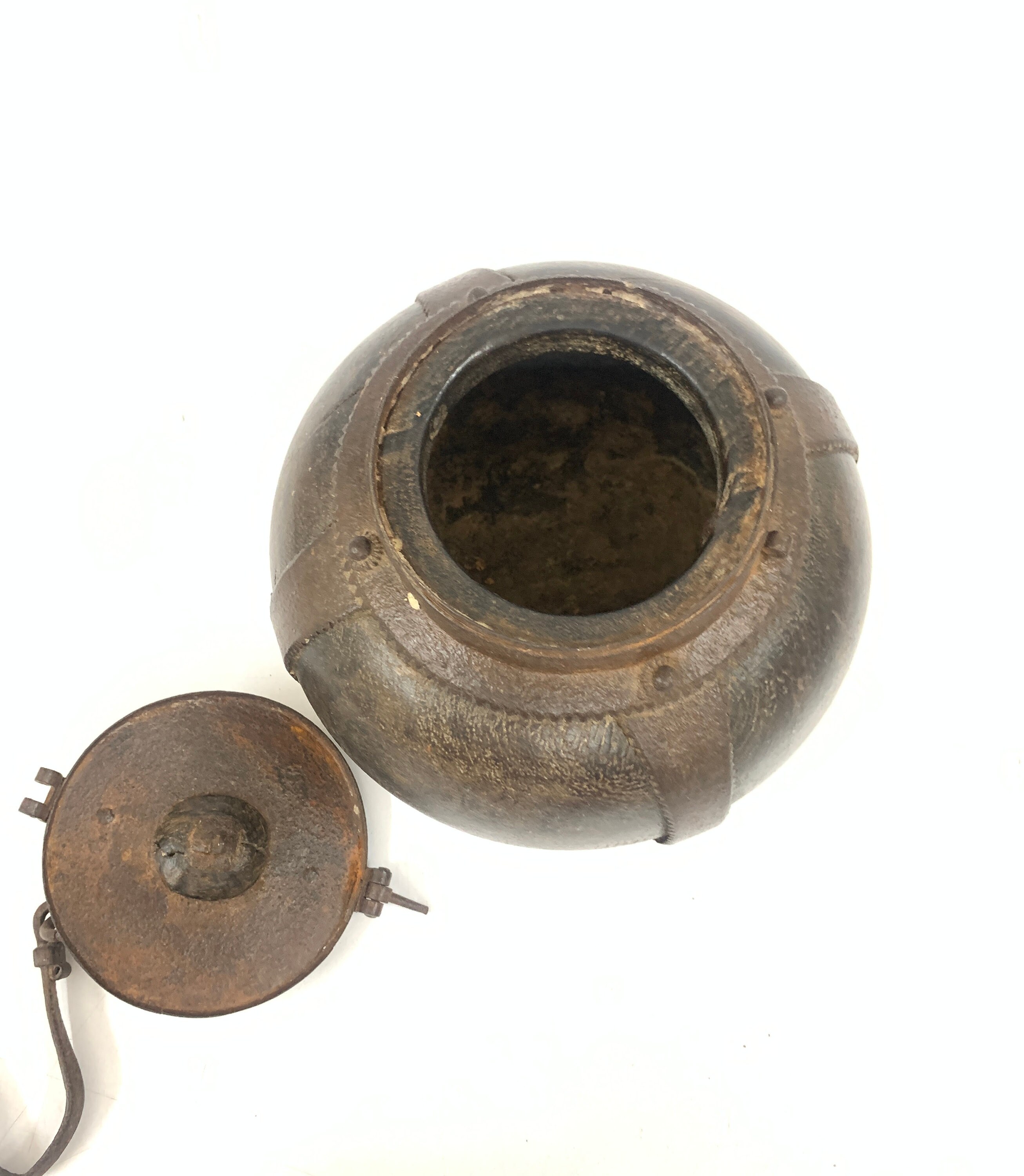 Antique Indian Wooden Iron Butter Box Ghee Container - Etsy