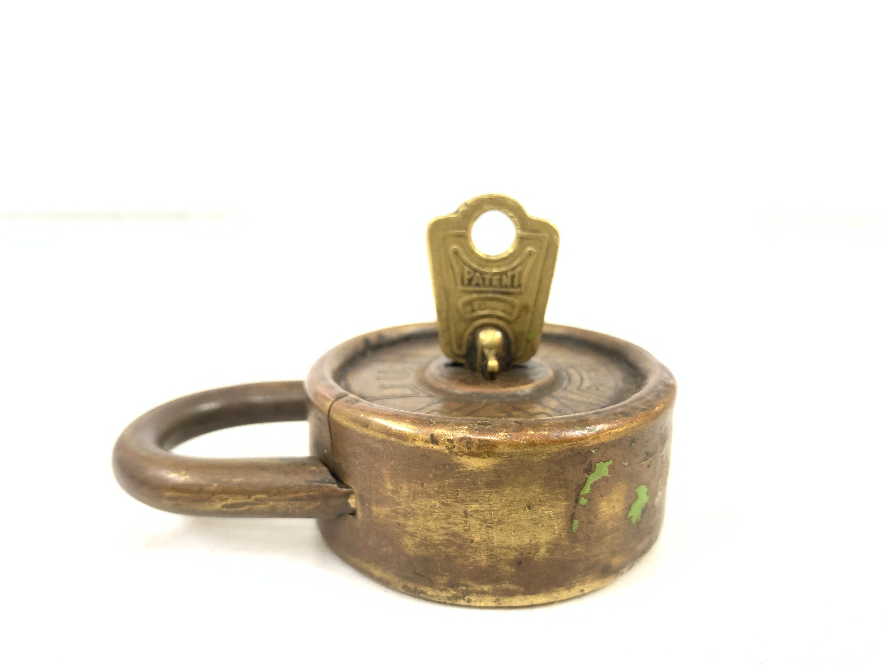 Vintage German LUH Rare 4 Sided Key Brass Padlock - Etsy