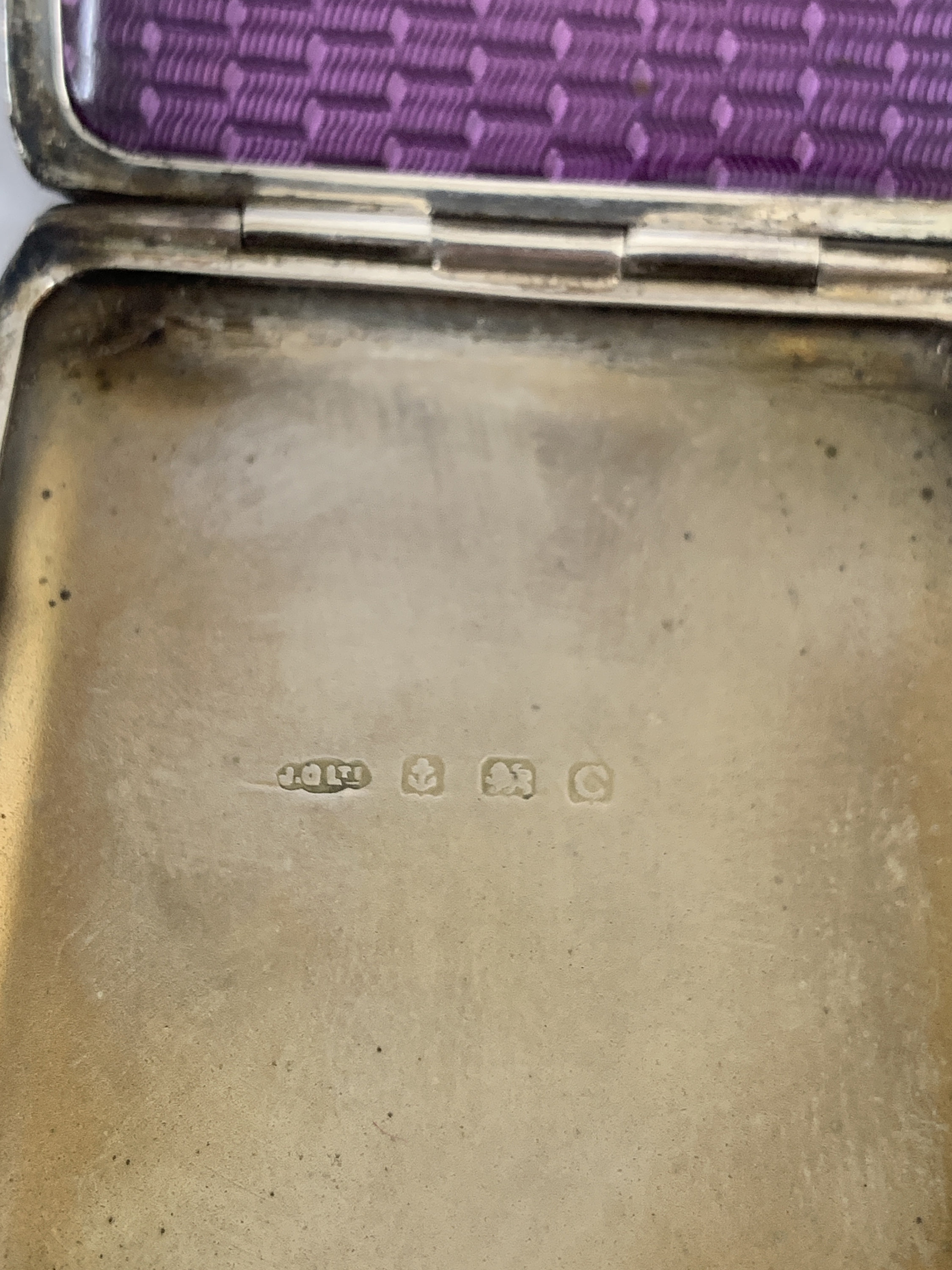 Vintage Rare Silver Case / Silver Pocket Box - Etsy