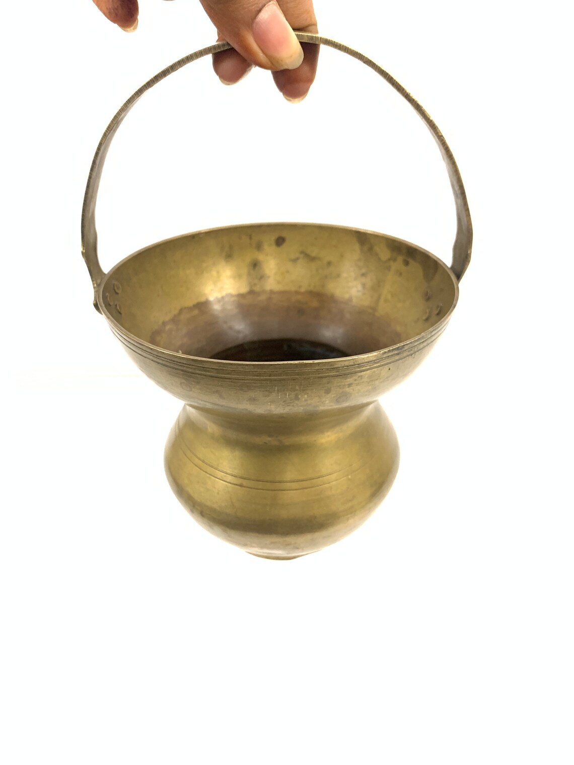 Vintage Brass Kamandalu Holy Water Pot Sadhu Kamandal | Etsy