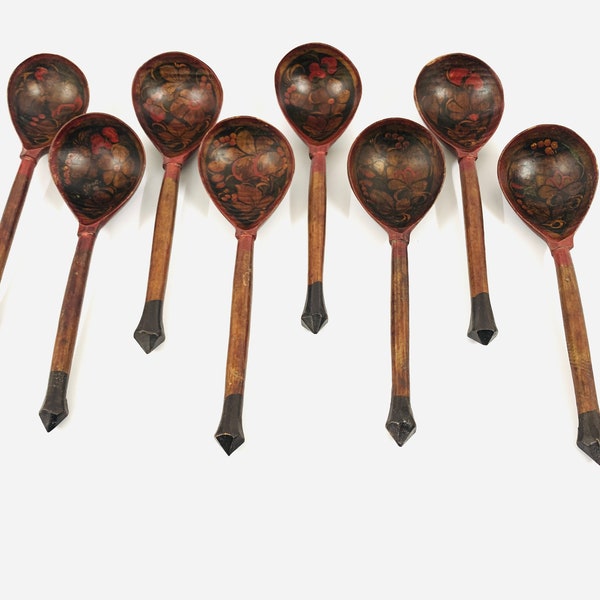Painted Spoons - Etsy