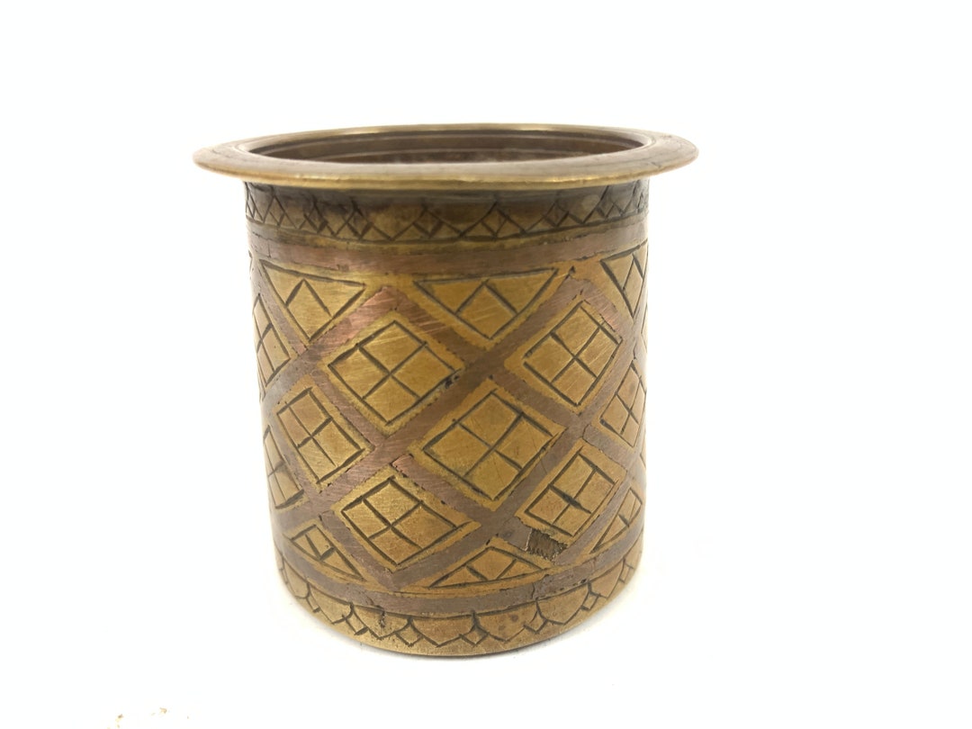 Antique Ganga Jamuna Holy Water Pot / Panchpatra - Etsy