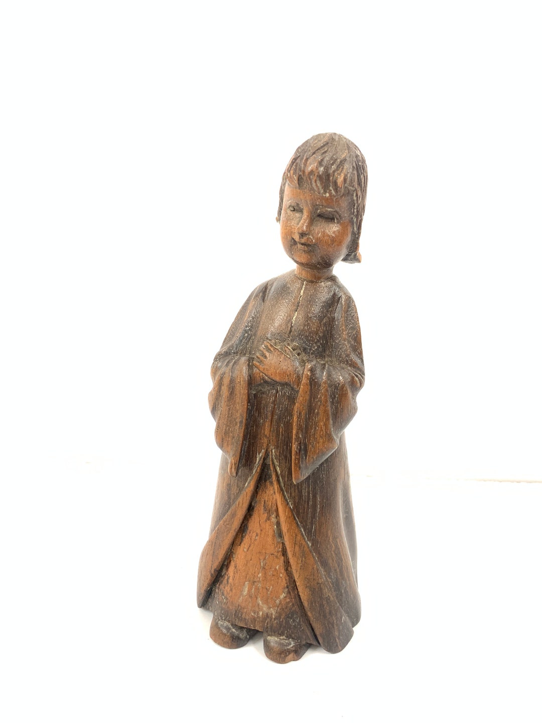Vintage Wooden Lady| Dolls| Wooden Dolls| Wooden Collectibles| Hand ...