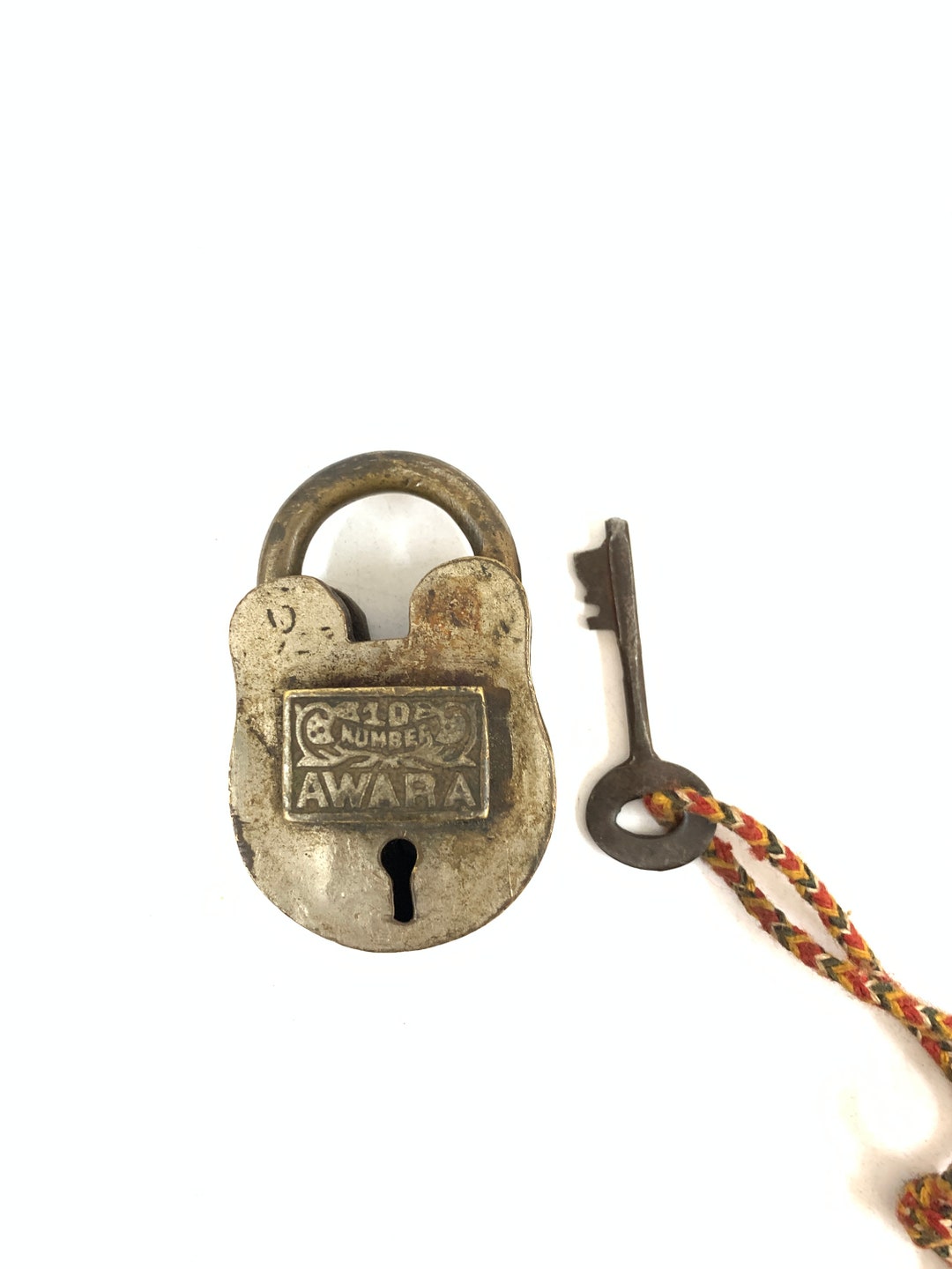 Vintage Brass Indian Trick Lock - Etsy