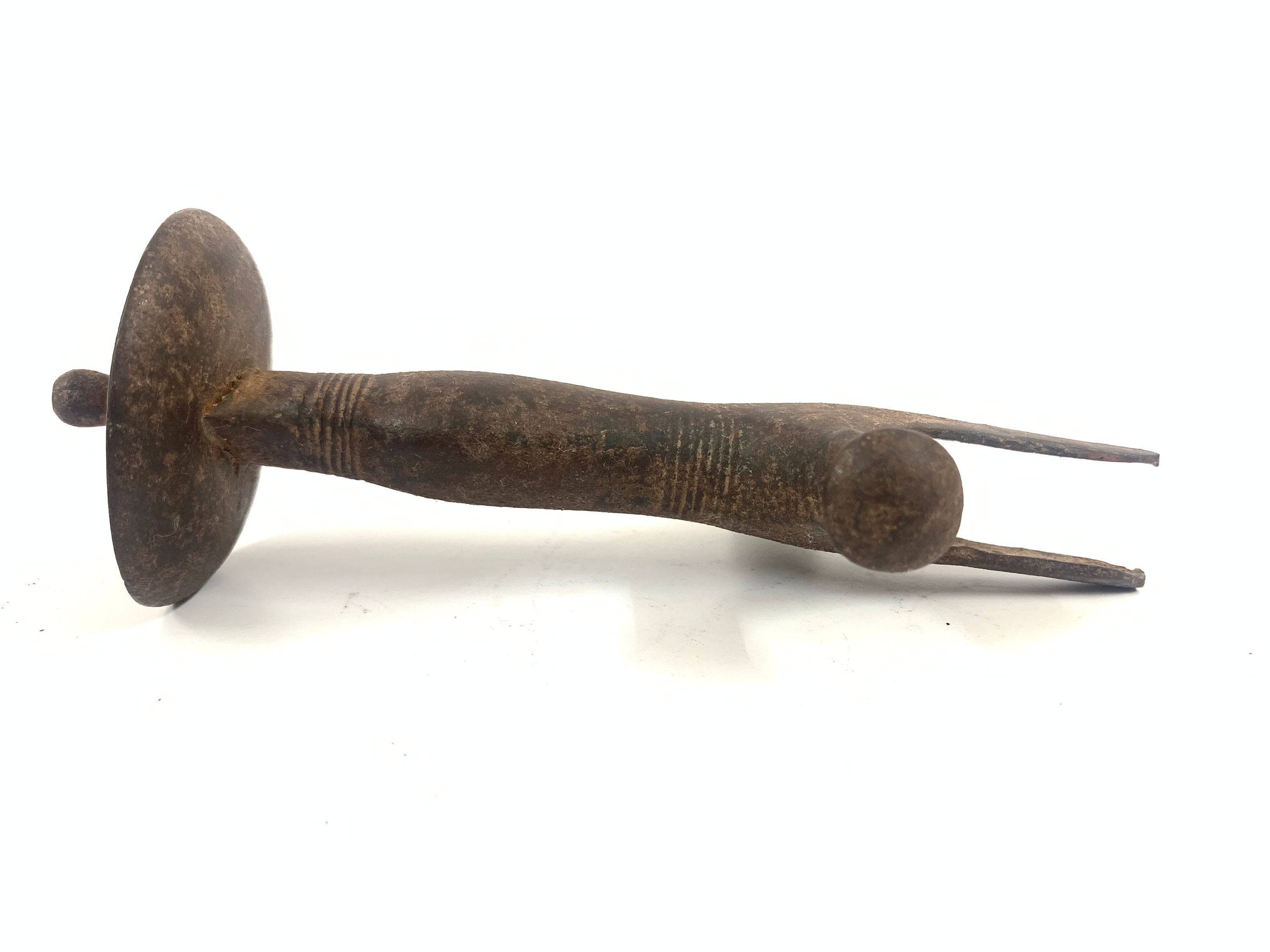 Vintage Sword Soild Iron Hilt Handle Sword Hilt Sword Hilt With Grip ...