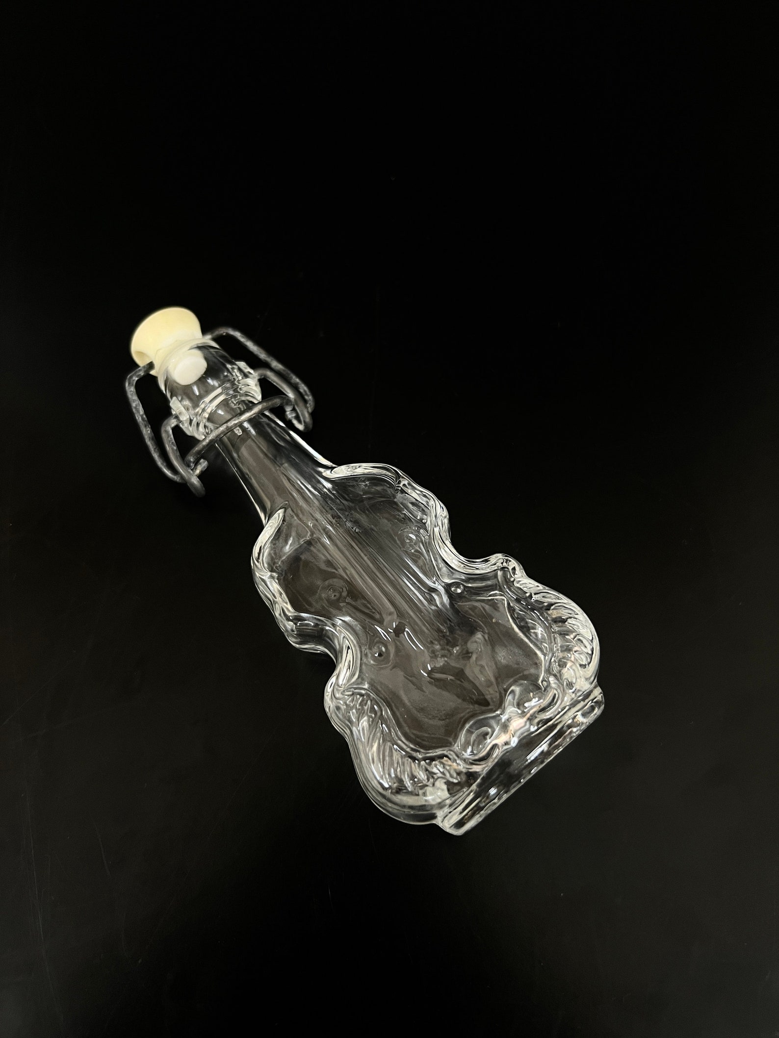 Vintage Guitar Shaped Perfume Bottle - Etsy