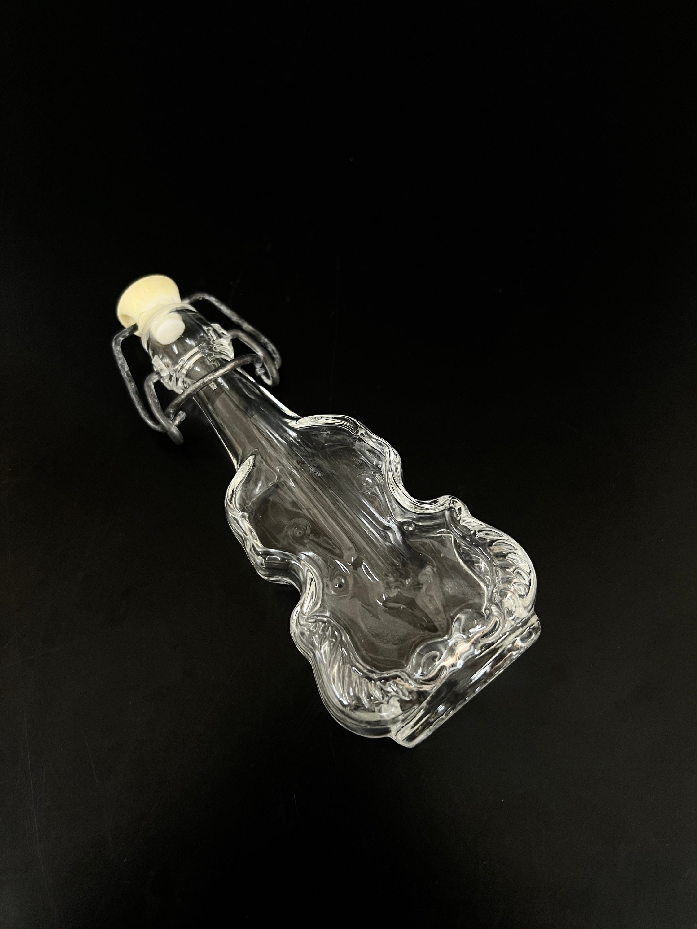 Vintage Guitar Shaped Perfume Bottle - Etsy