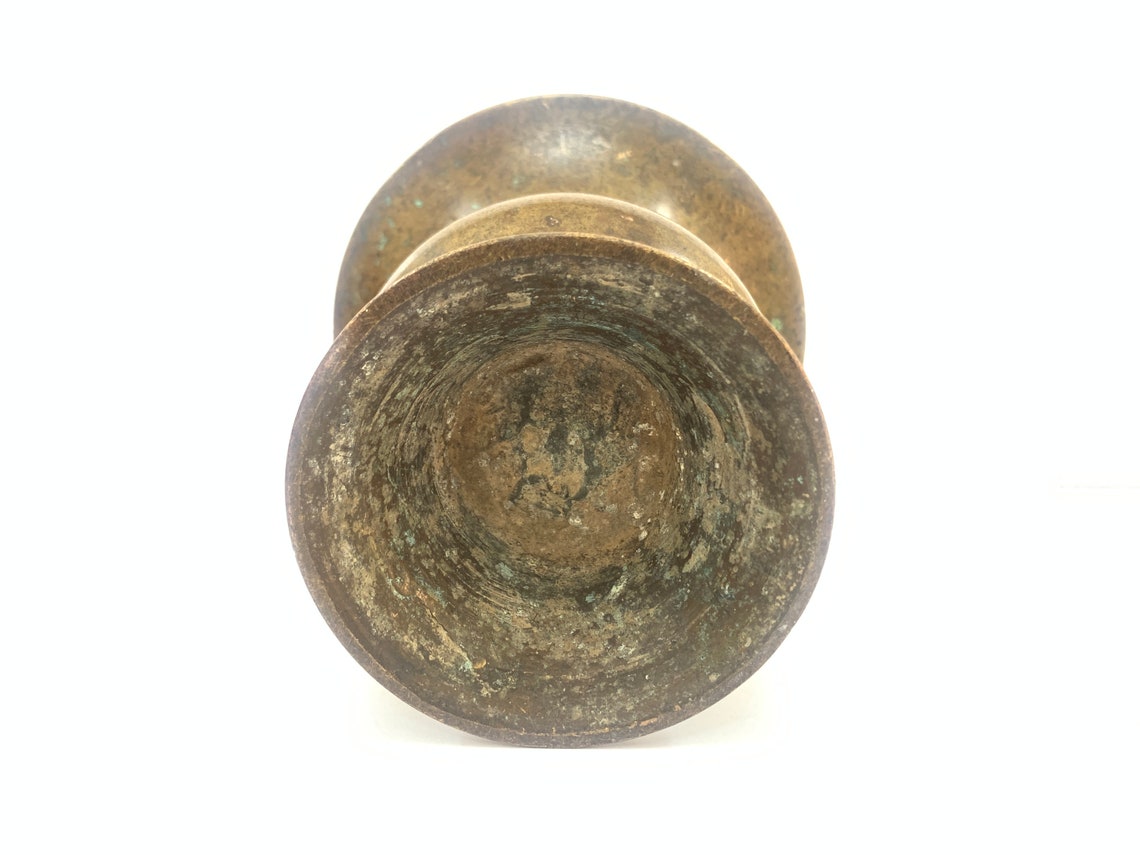 Antique Brass Spittoon - Etsy