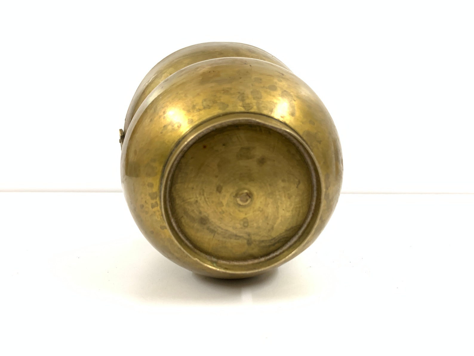 Vintage Brass Kamandalu| Holy Water Pot| Sadhu Kamandal | Vintage Decor ...