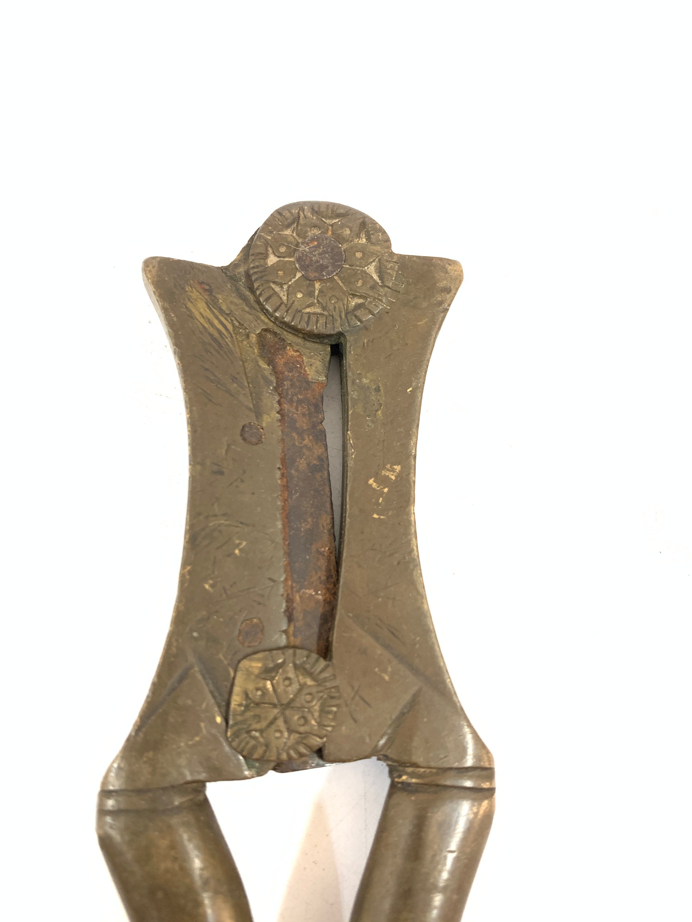 Vintage Brass Sarota Vintage Brass Betel Nut Cutter - Etsy