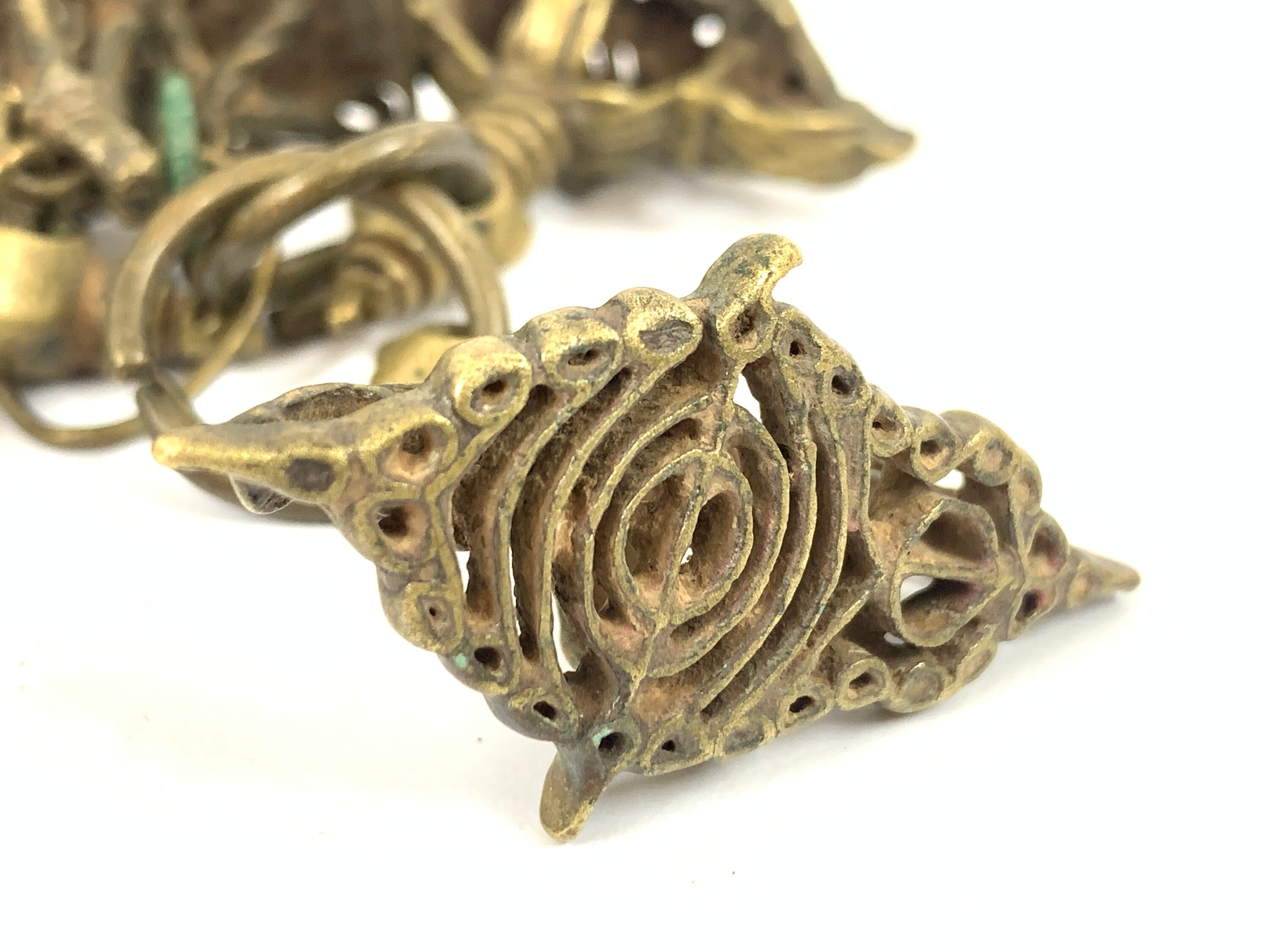 Brass Tilak Stamp| Set of 5| Rare Vintage Collectible Religious Tilak ...