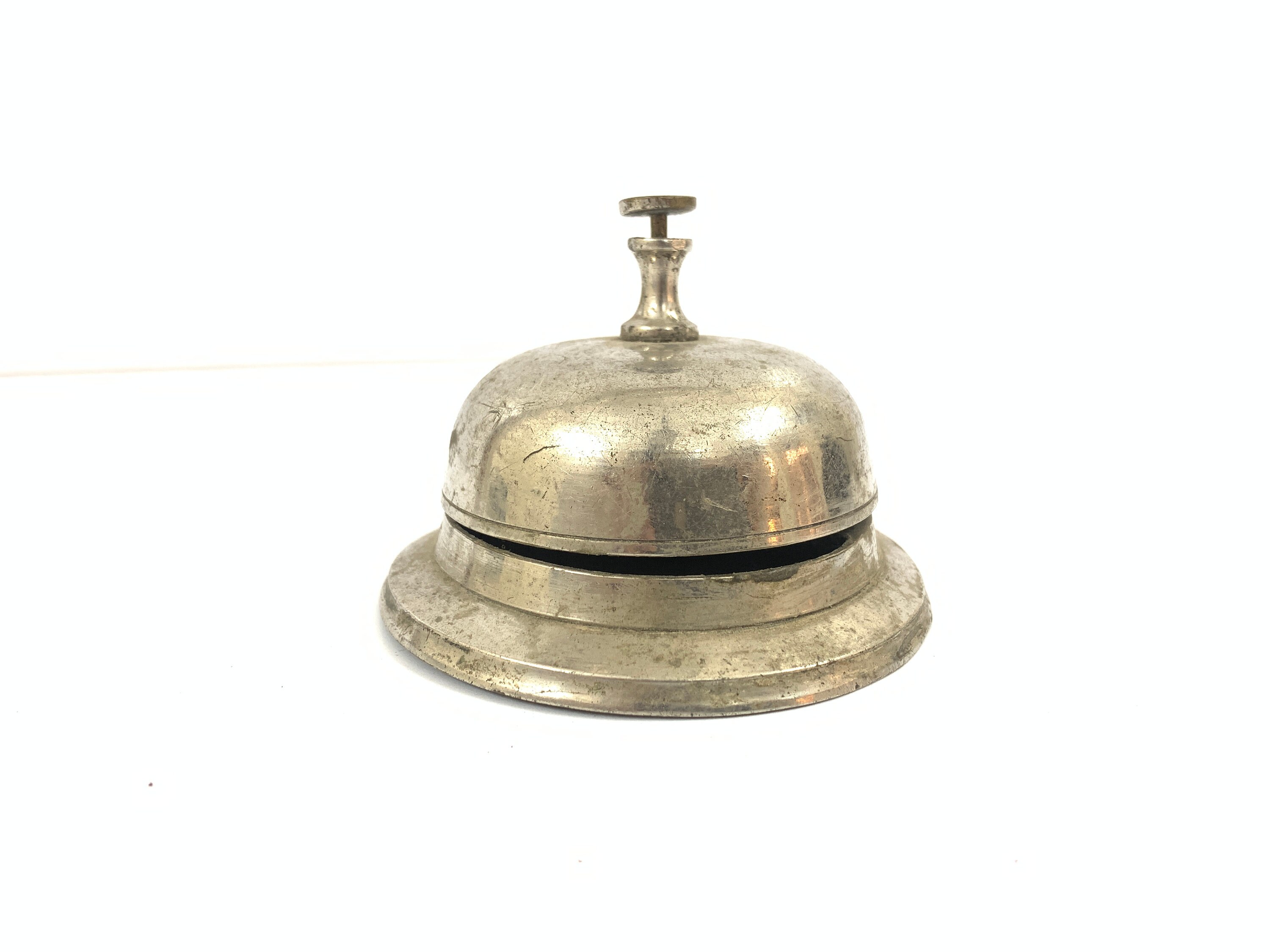 Vintage Brass Office Bell| Brass Counter Call Bell - Patient / Hospital ...