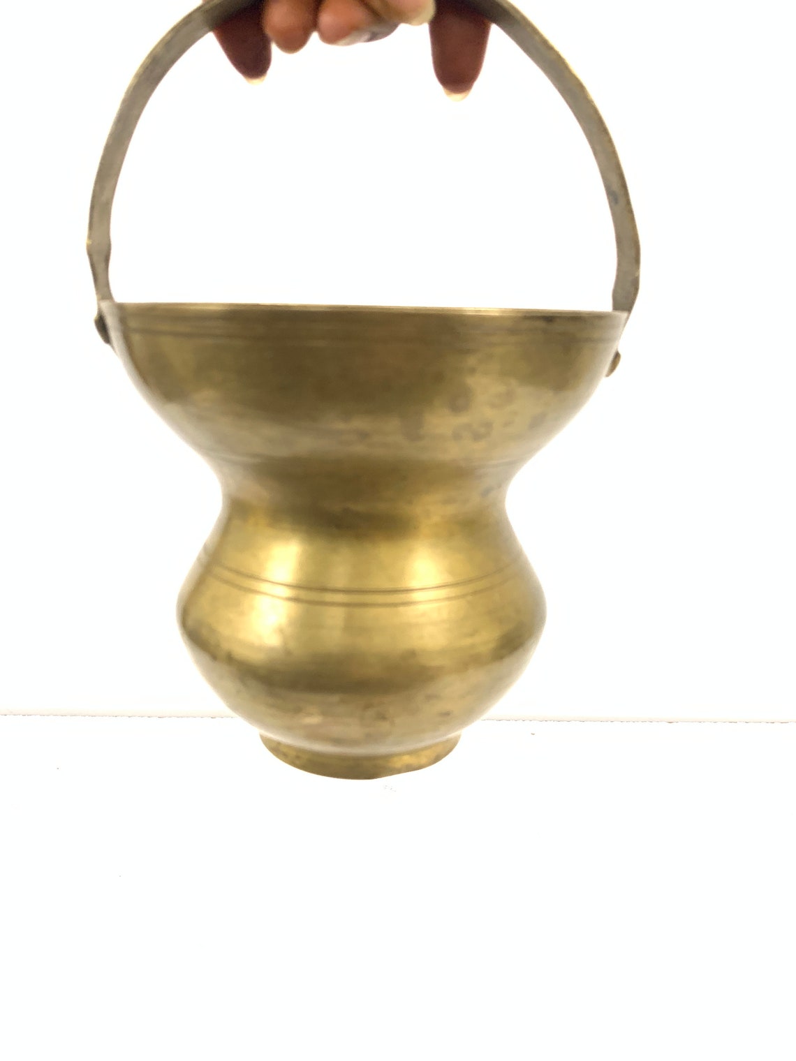 Vintage Brass Kamandalu Holy Water Pot Sadhu Kamandal | Etsy