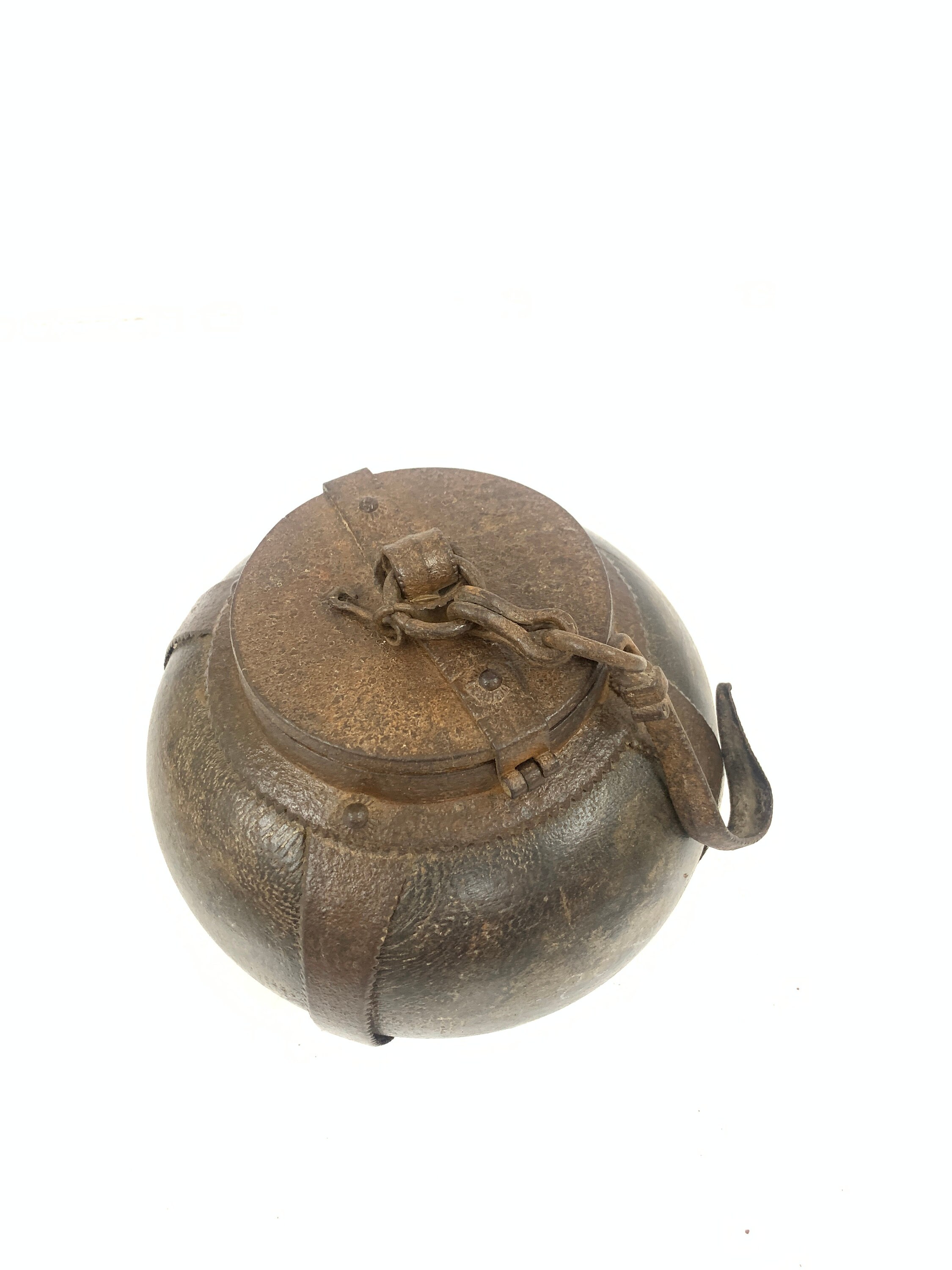 Antique Indian Wooden Iron Butter Box Ghee Container - Etsy