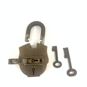 Vintage Aligarh Arvind Gupta & Co Pad Lock Made for Philips Trick Lock ...