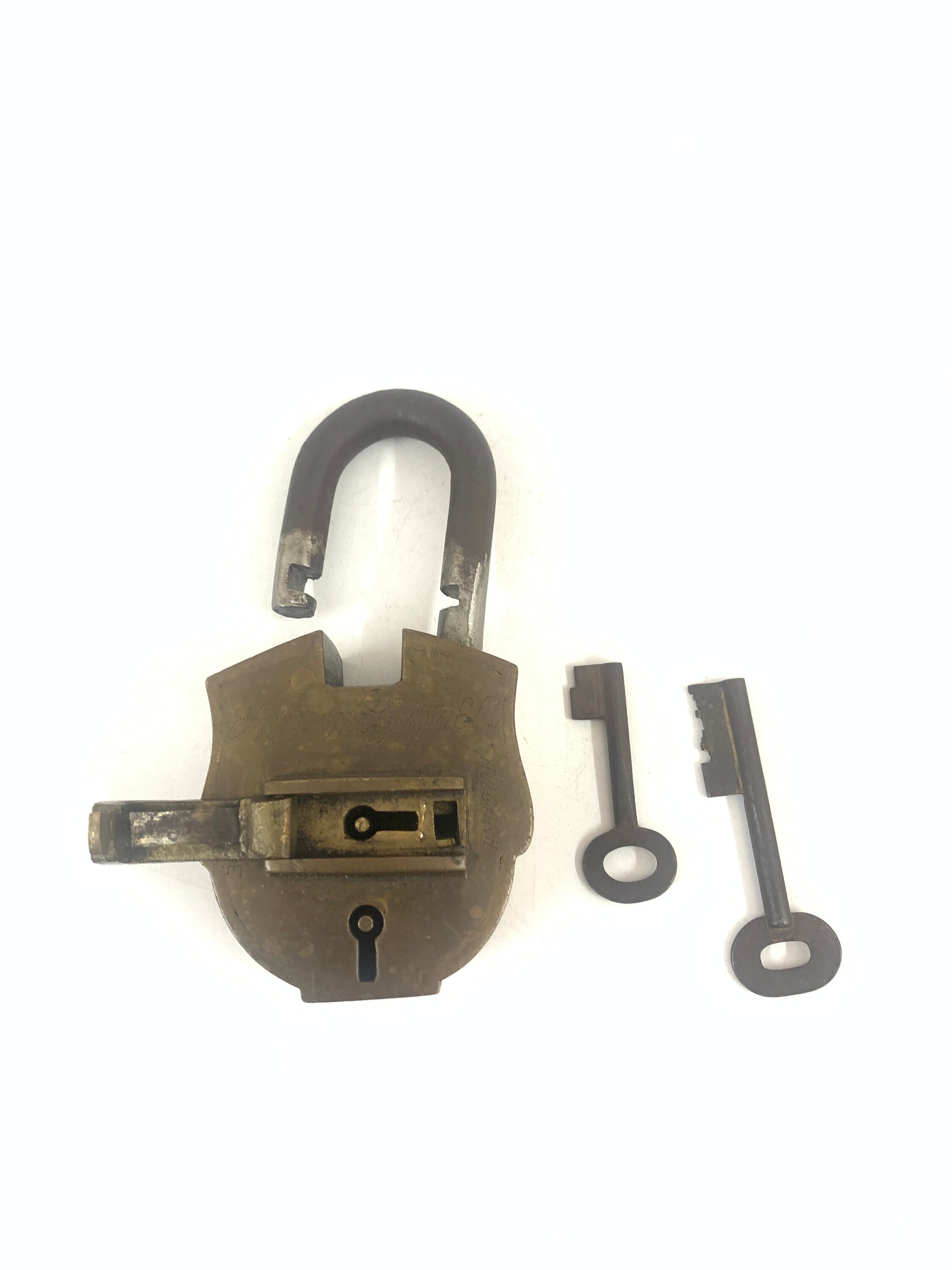 Vintage Aligarh Arvind Gupta & Co Pad Lock Made for Philips Trick Lock ...