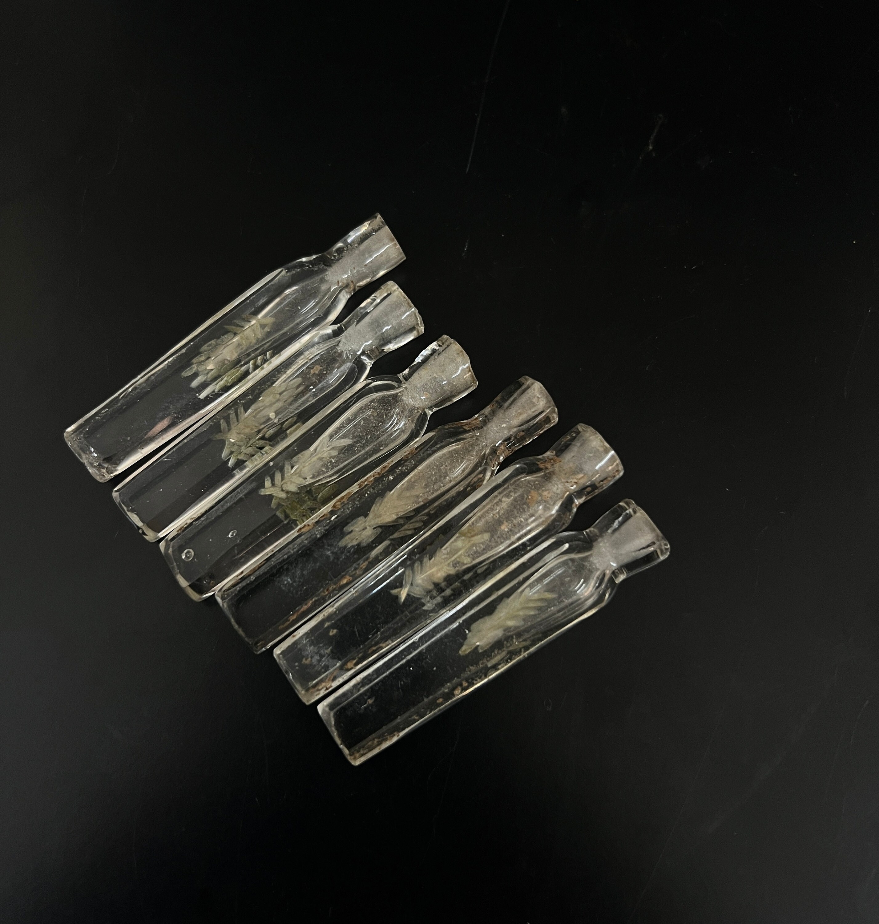 Vintage Tear Catcher Bottle With Etching Work - Etsy