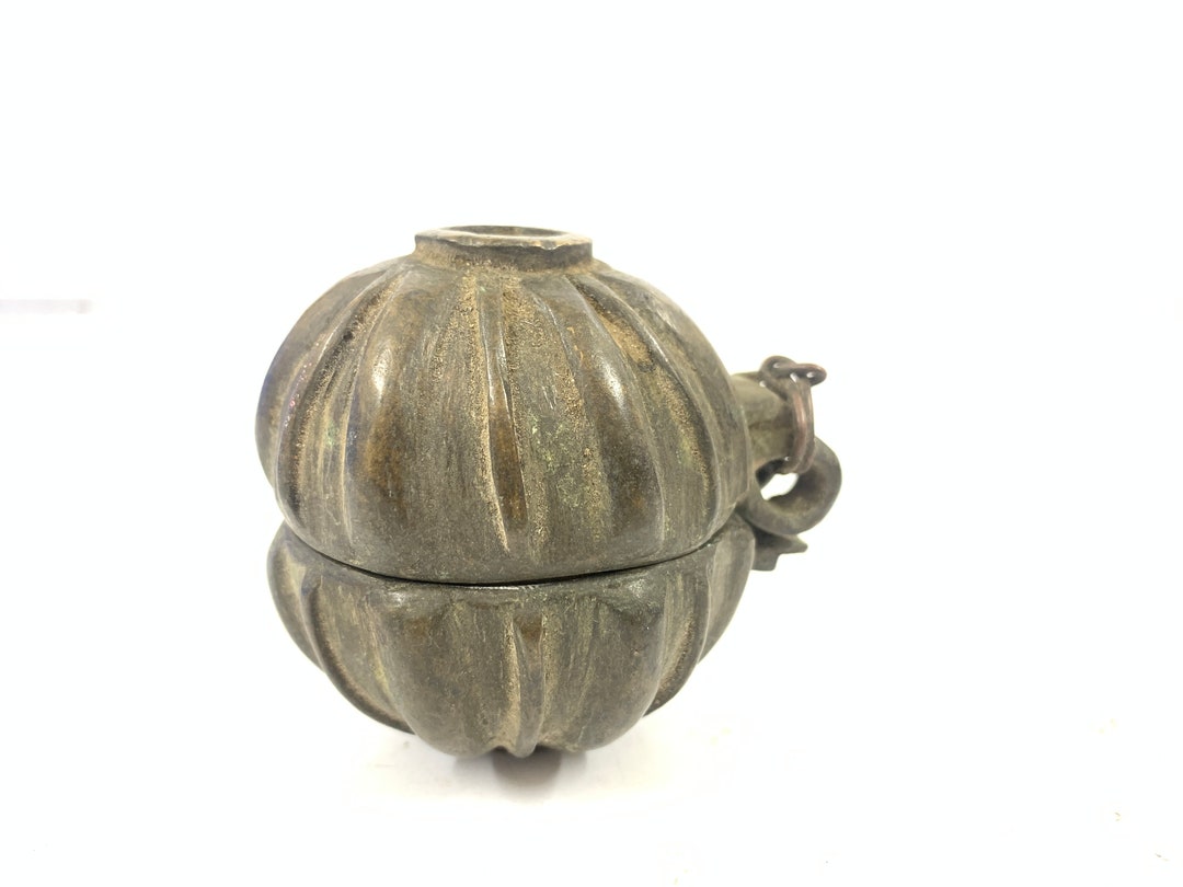 Antique Brass Lime Boxes / Antique Tobacco Boxes - Etsy