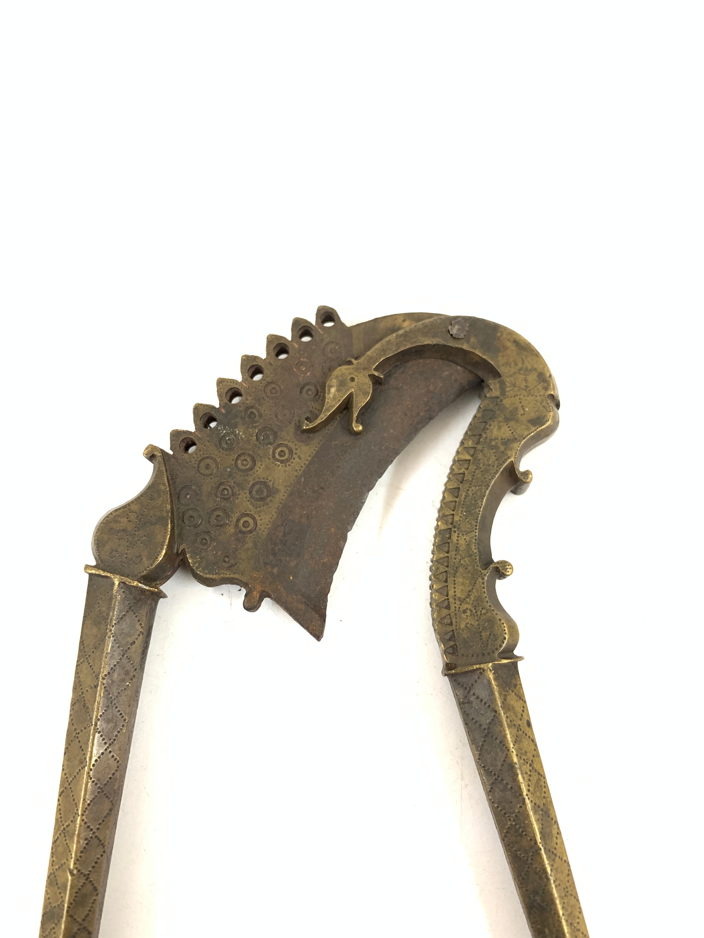 Vintage Brass Peacock Sarota Vintage Brass Betel Nut Cutter - Etsy
