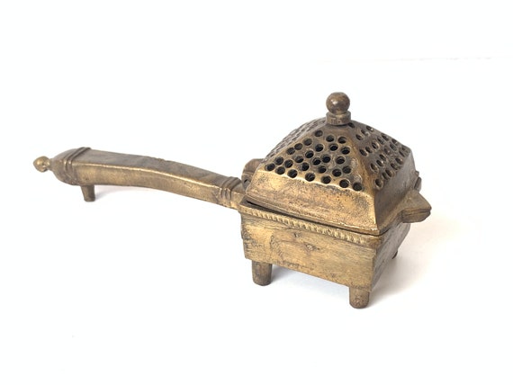 Brass Antique Jali Box/brass Collectible /old Diffuser/vintage - Etsy