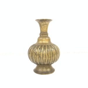 Antique Brass Mughal Surai Pot - Etsy