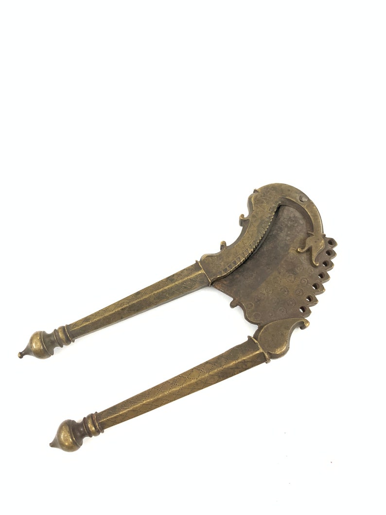 Vintage Brass Peacock Sarota| Vintage Brass Betel Nut Cutter - Etsy