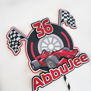 Formula 1 One Personalised Caketopper F1 Racing - Etsy