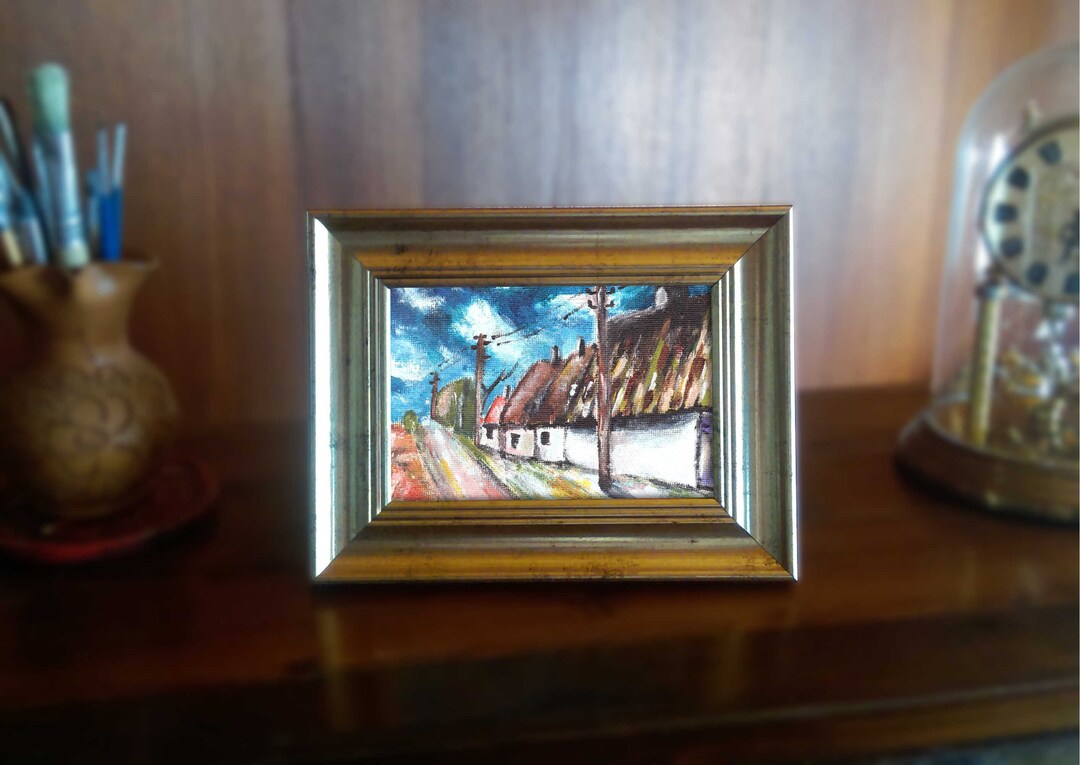 Mini Acrylic Painting Canvas Board 10 X 15 Cm Still Life - Etsy