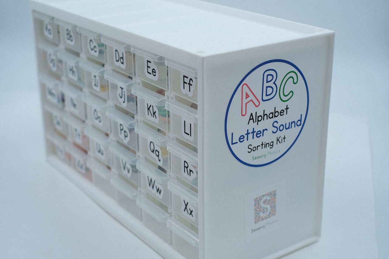 Alphabet Sound Sorting Kit: ABC Mini Objects, Montessori Phonics - Etsy