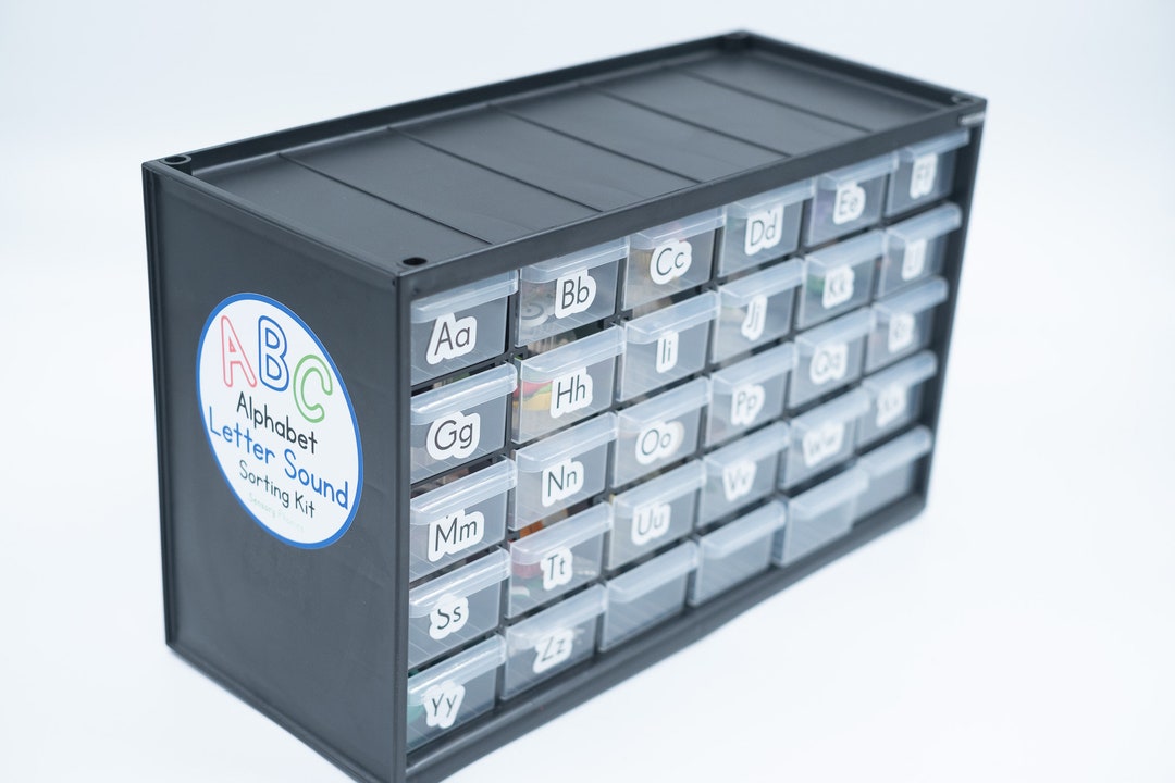 ABC Mini Objects Alphabet Sound Sorting Kit Phonics Beginning Sounds ...