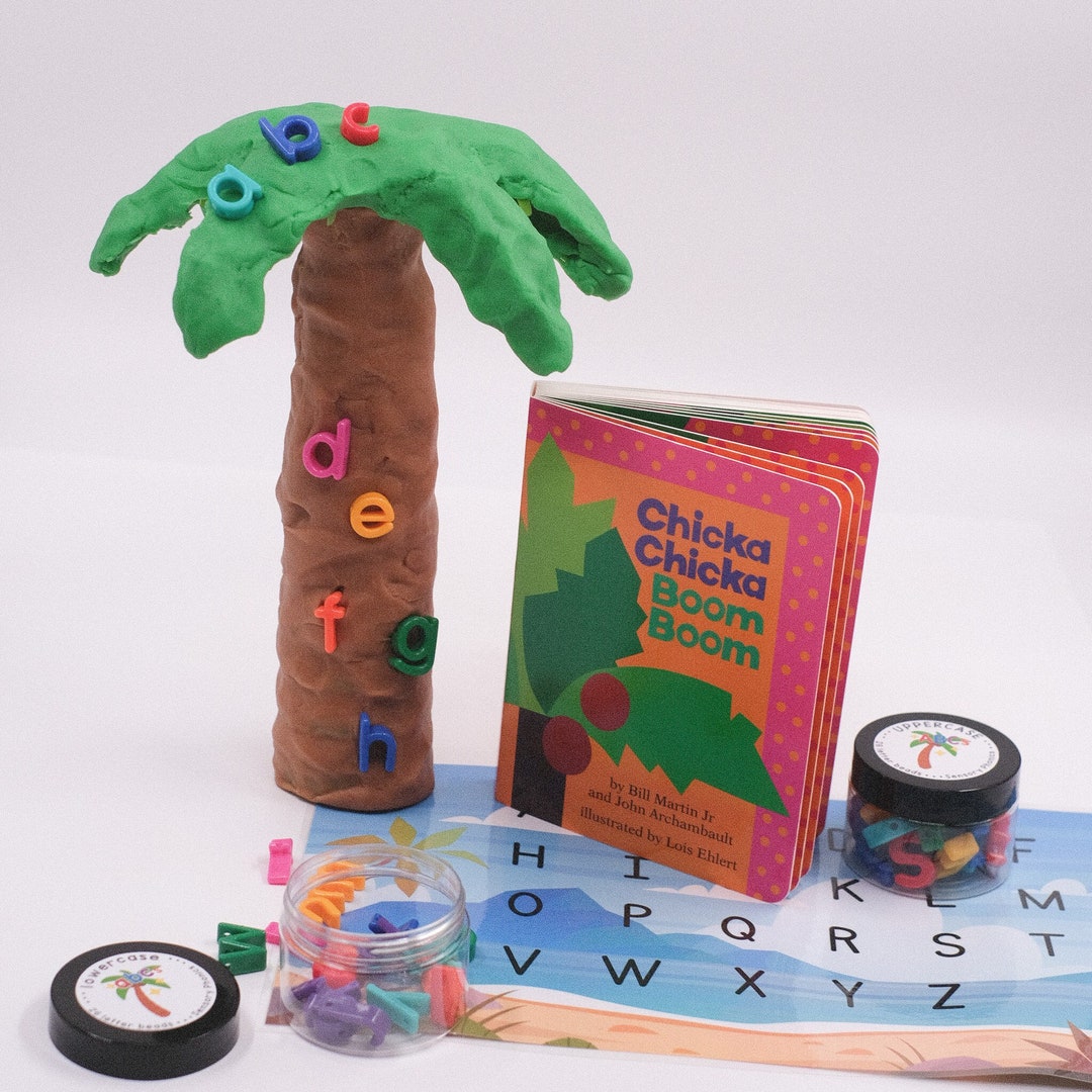 Abcs up a Tree Sensory Bin Educational Prek Toy Kindergarten Learning ...