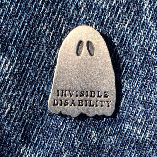 Invisible Disability Enamel Pin Accessibility the Future - Etsy