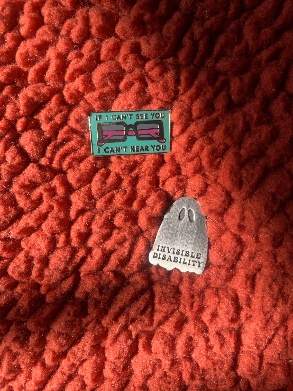 Invisible Disability Enamel Pin Accessibility the Future - Etsy