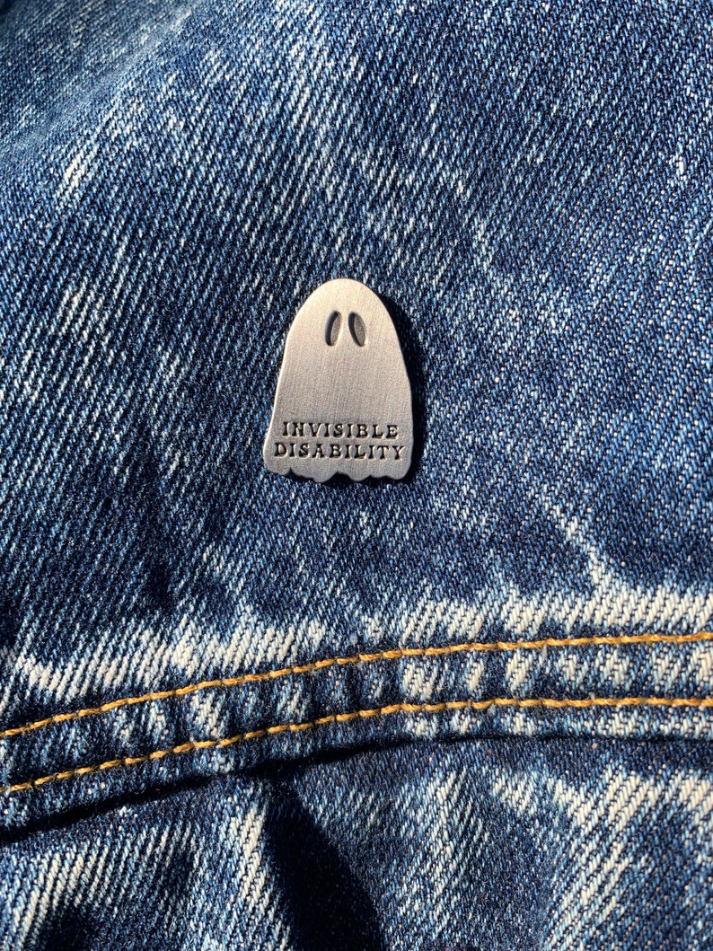 Invisible Disability Enamel Pin Accessibility the Future - Etsy