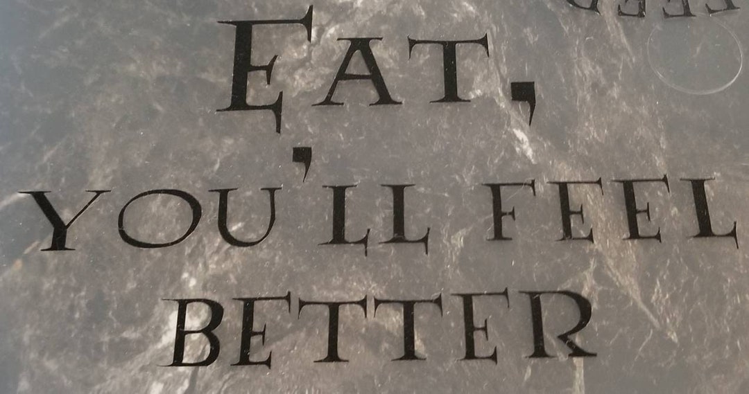 Eat Quote Decal - Etsy