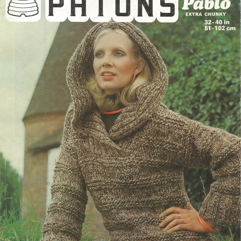 Granny Square Coat Dk - Etsy