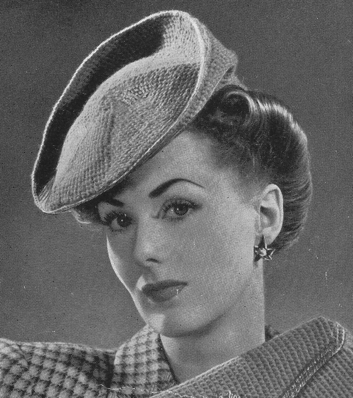 Vintage Ladies Chic 1950s 1940s Beret Hat and Bag Knitting Pattern PDF ...