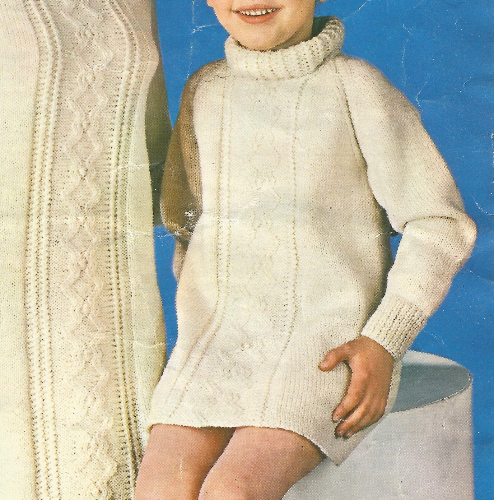 Vintage Mother and Daughter Matching 1960s Dresses Knitting Pattern PDF ...
