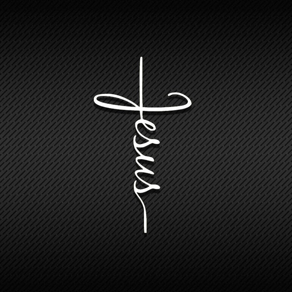 Cross Decal - Etsy